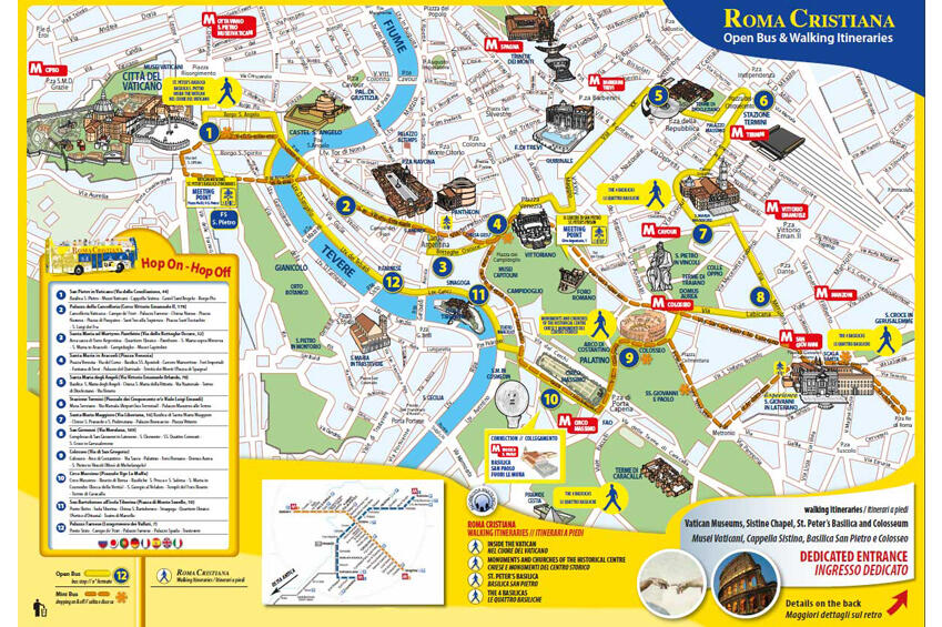 Rome on wheels with Roma Cristiana Bus Tours | Omnia Rome and Vatican Pass